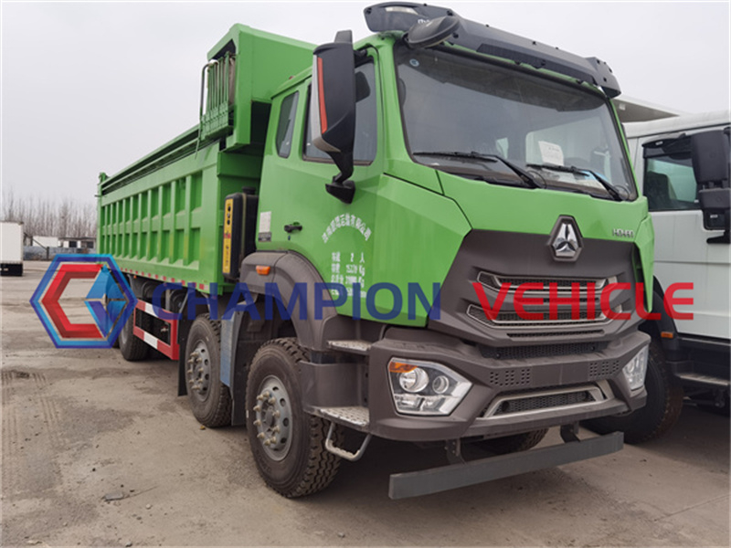 HOWO E7 8x4 Dump Truck - Buy HOHAN 8x4 Dump Truck Product on SHANDONG ...